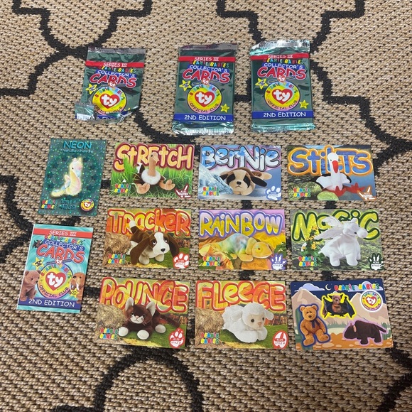 Ty | Toys | Ty Beanie Babies Collector Cards Lot Series 3 2nd Edition 2 ...